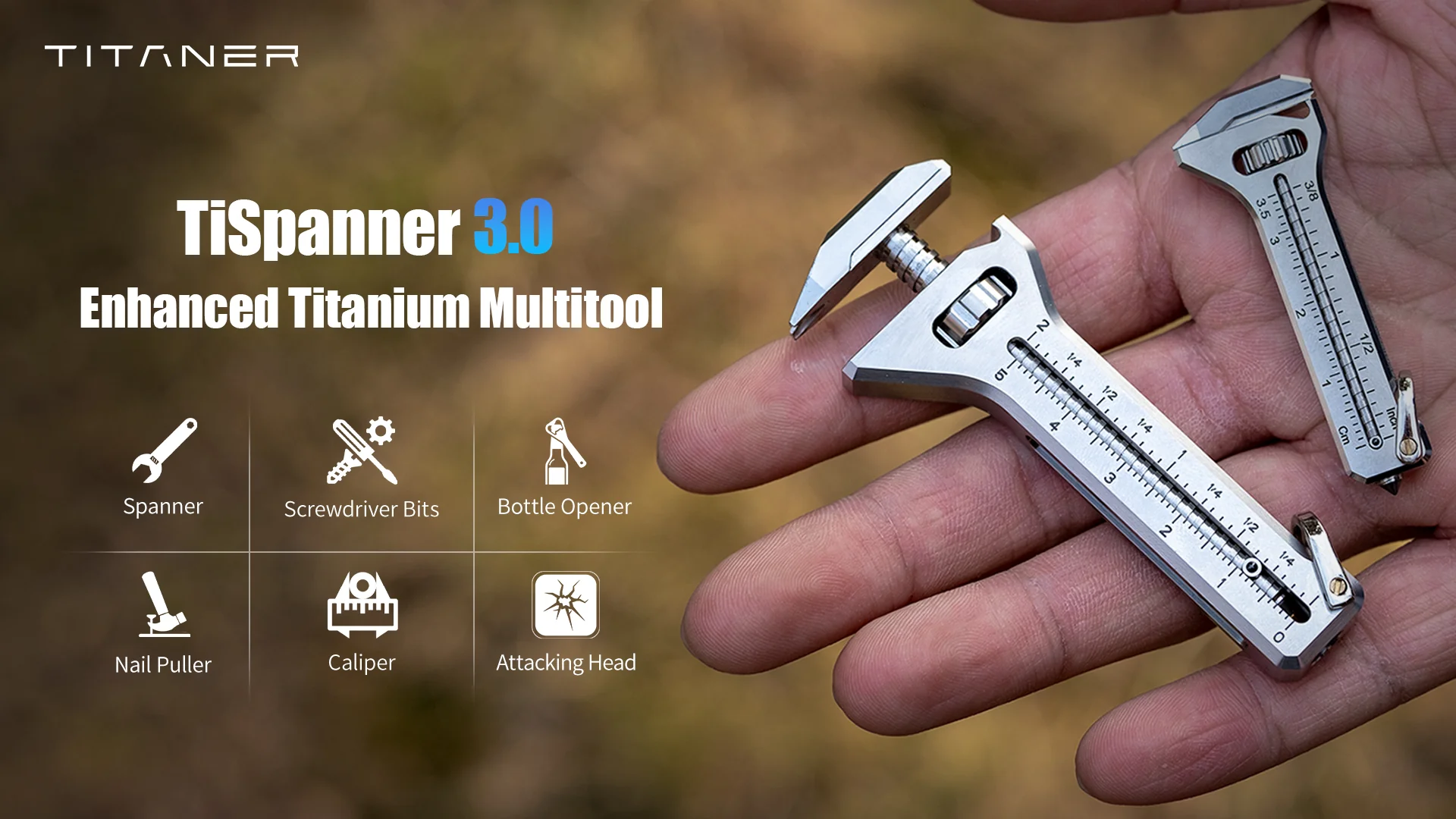 TiSpanner 3.0: Enhanced Titanium Multitool – Titaner
