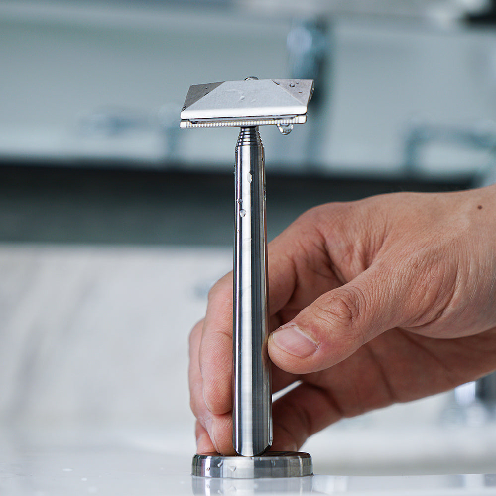 TiGlide: Titanium Single Edge Razor – Titaner