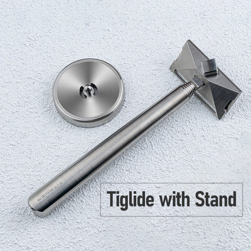 TiGlide: Titanium Single Edge Razor – Titaner