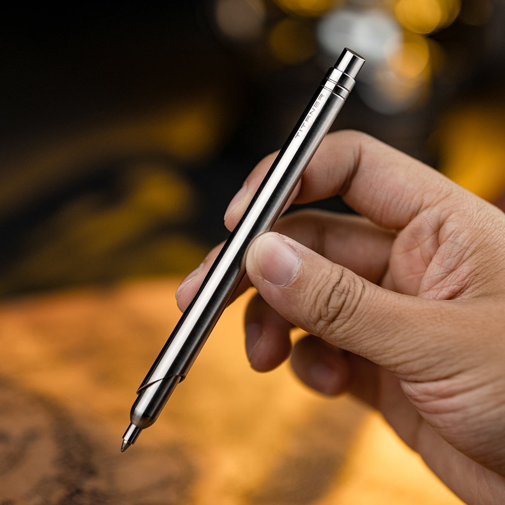 CHIP：Titanium Pocket EDC Pen – Titaner